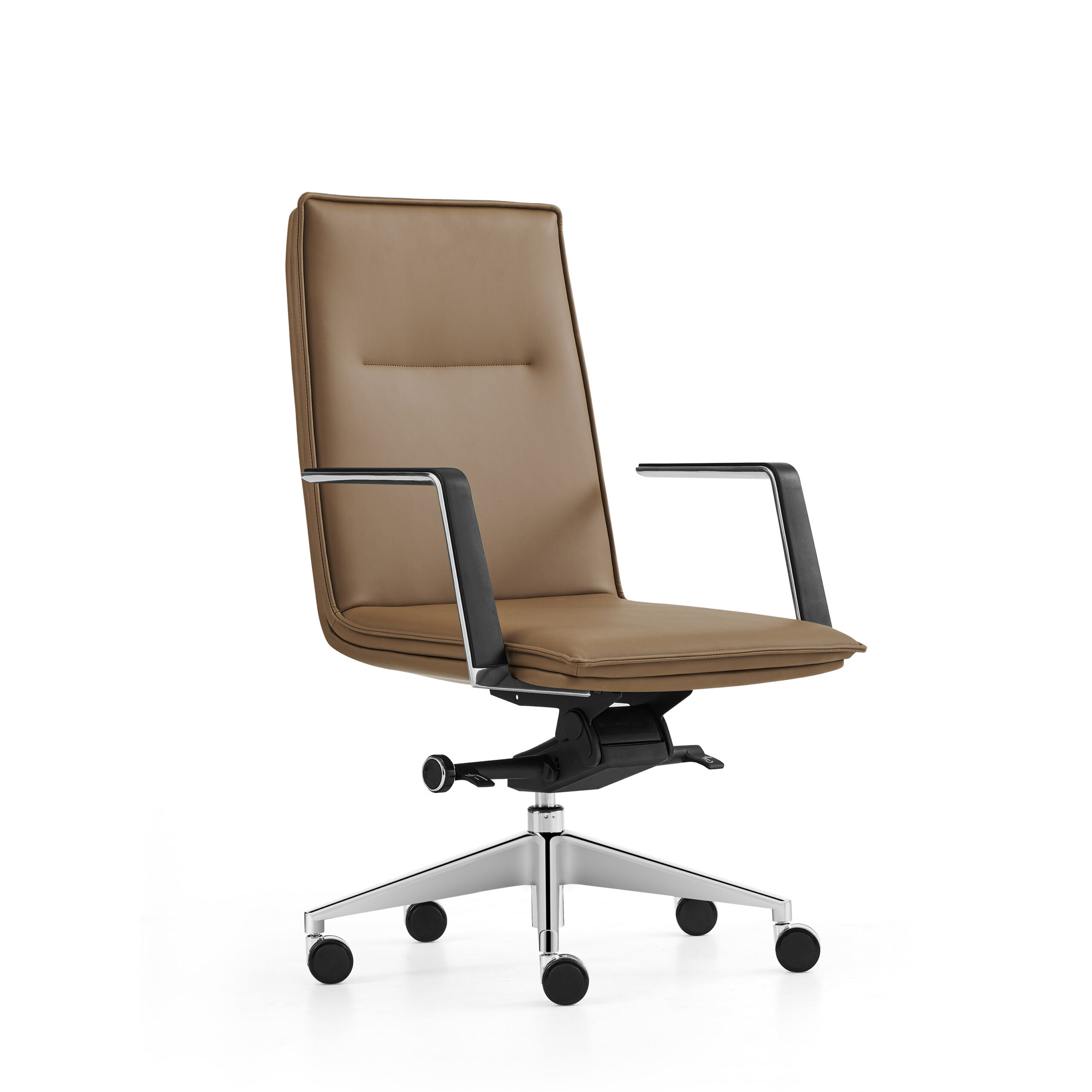 Middle-back leather executive chair and luxury boss chair-DQ112B1 ...